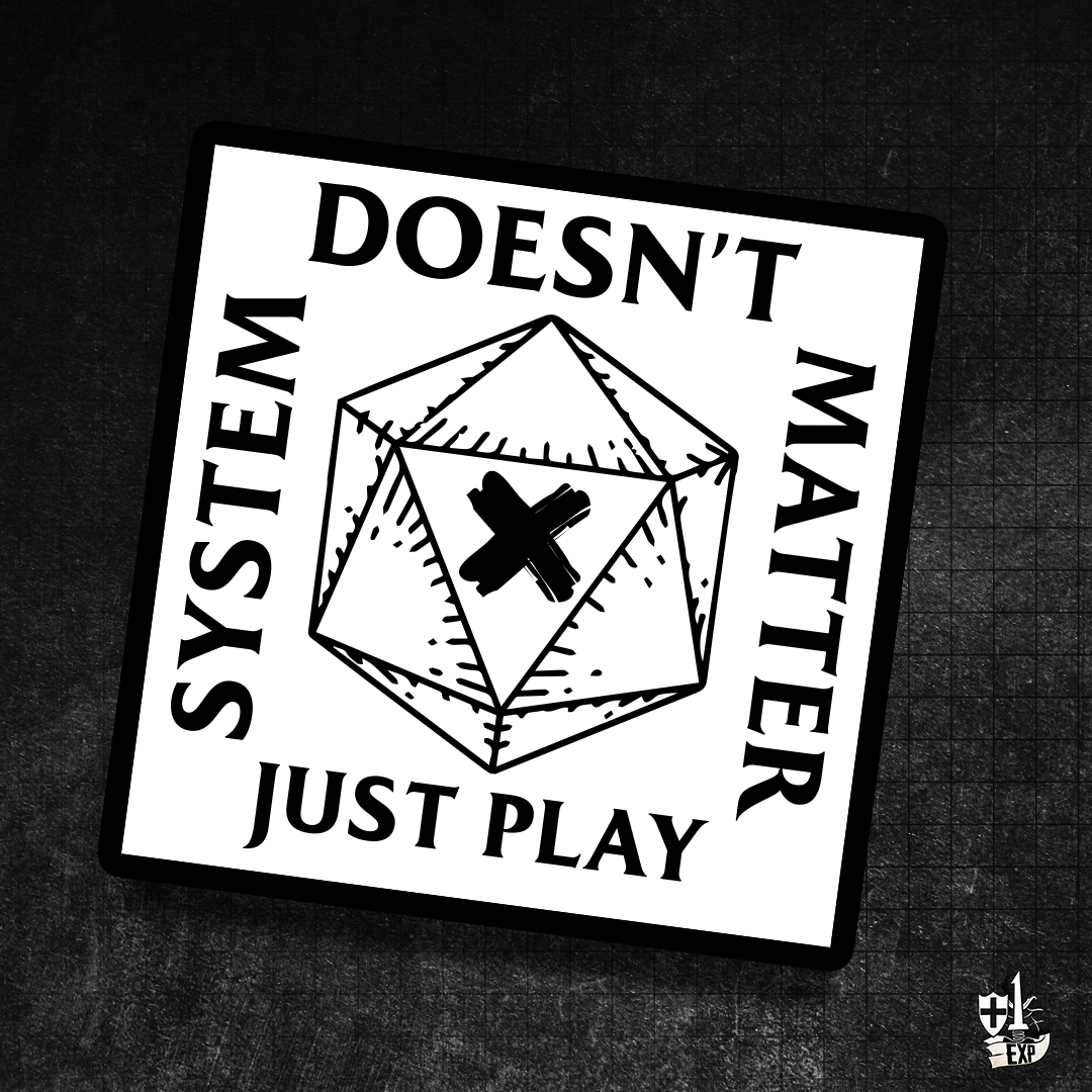 System Doesn t Matter Sticker Plus One Experience system-doesn-t-matter-sticker-plus-one-experience